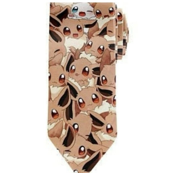 Other | Eevee Tie Custom Tie Pokemon Tie | Poshmark